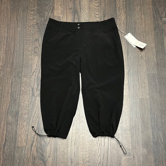 Cutter & Buck | Pants & Jumpsuits | Annika Cutter Buck Black Bungee Hem ...